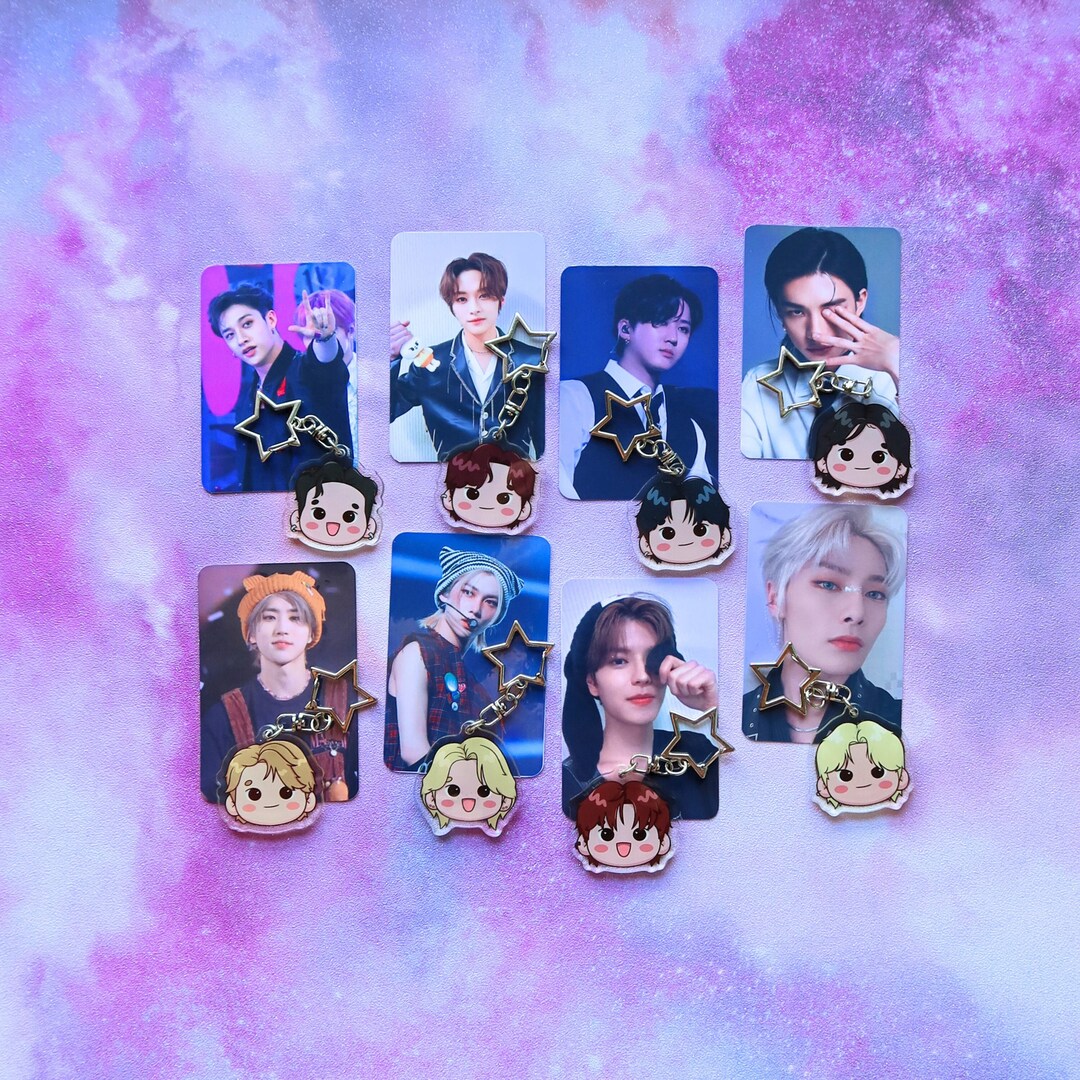 Stray Kids Chibi Key Rings - Bang Chan, Lee Know, Changbin, Hyunjin ...