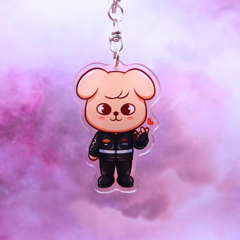 Stray Kids SKZOO Racer Key Rings - Etsy