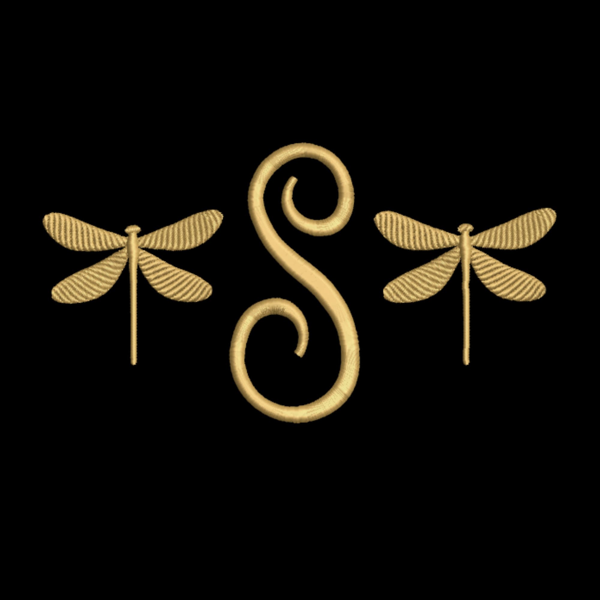 Dragonfly Embroidery Design 5 Sizes - Etsy