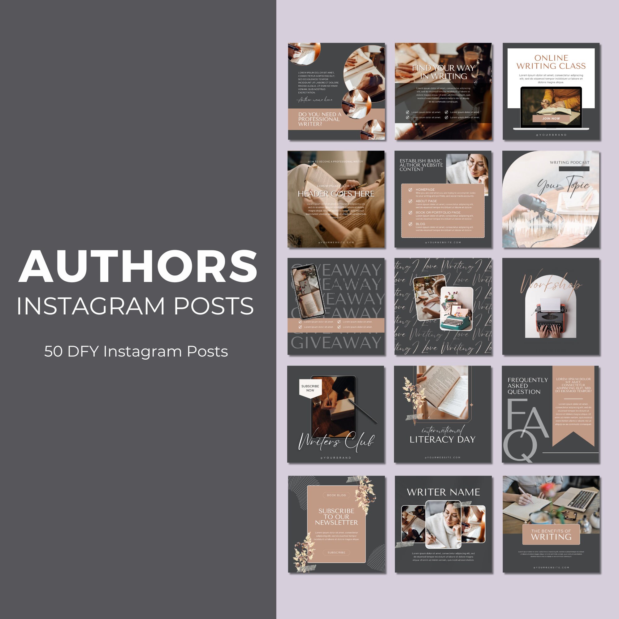 50 Captivating Instagram Posts for Authors | Boost Your Social Media ...