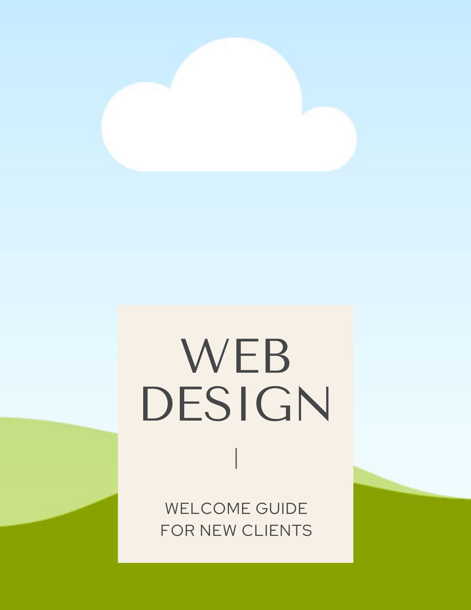 Web Designer Welcome Pack Template | Elevate Your Clients' Websites - Etsy