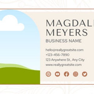 Small Business Email Signature Template - Etsy