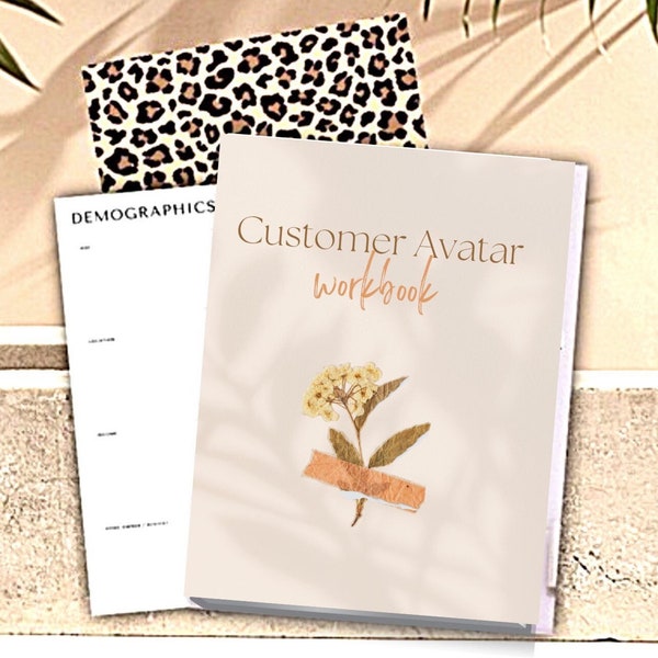 Customer Avatar Workbook - Etsy