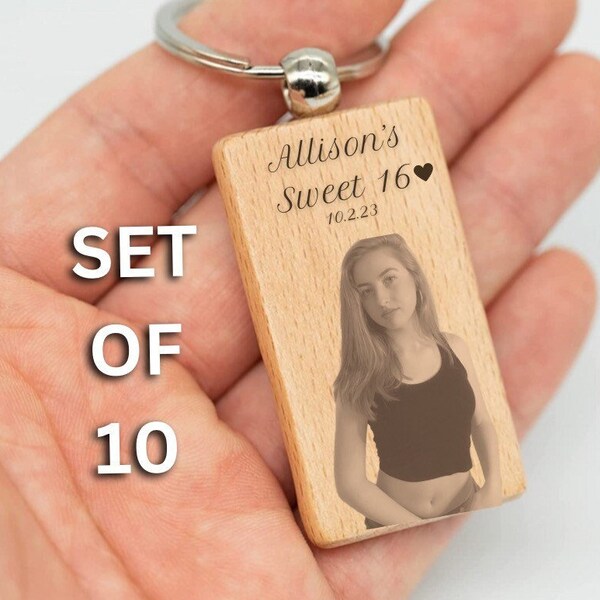 Sweet Sixteen Keychain - Etsy