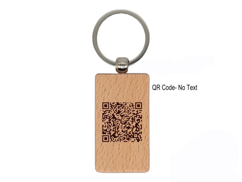 Personalized QR Code Keychain Custom Engraved Keychain - Etsy Personalized QR Code Keychain Custom Engraved Keychain - Etsy