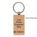 Personalized QR Code Keychain Custom Engraved Keychain - Etsy