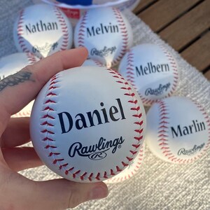 Personalized Baseball With Name, Name on Baseball, Custom Softball ...