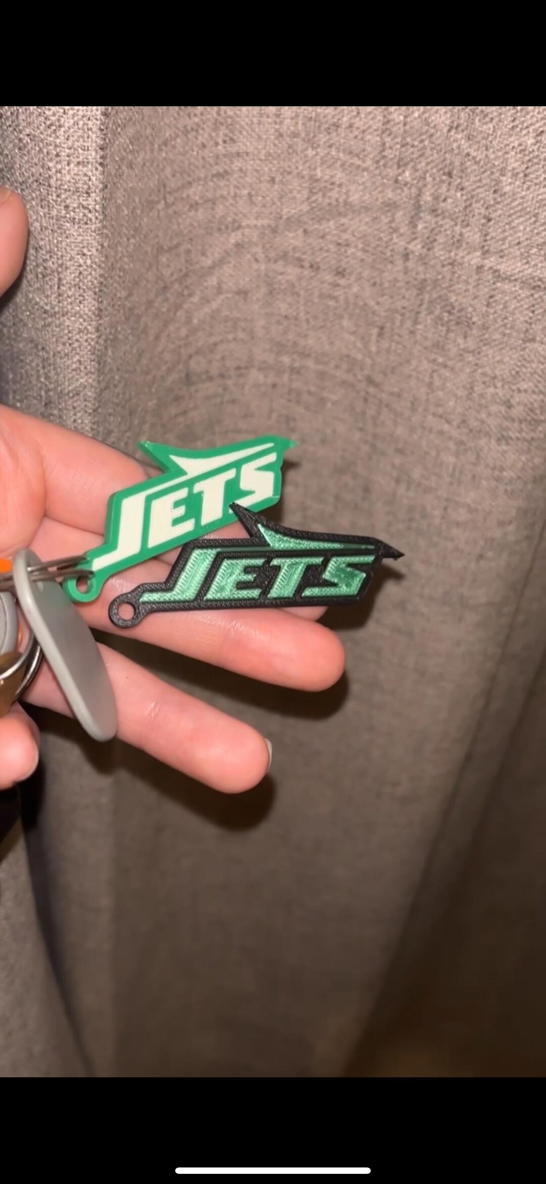 Personalized 3D Printed Sports Team Logo Keychain - Etsy