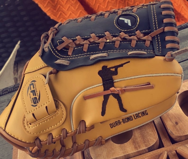 Personalized Engraved Baseball Glove, Custom Photo & Name - Etsy