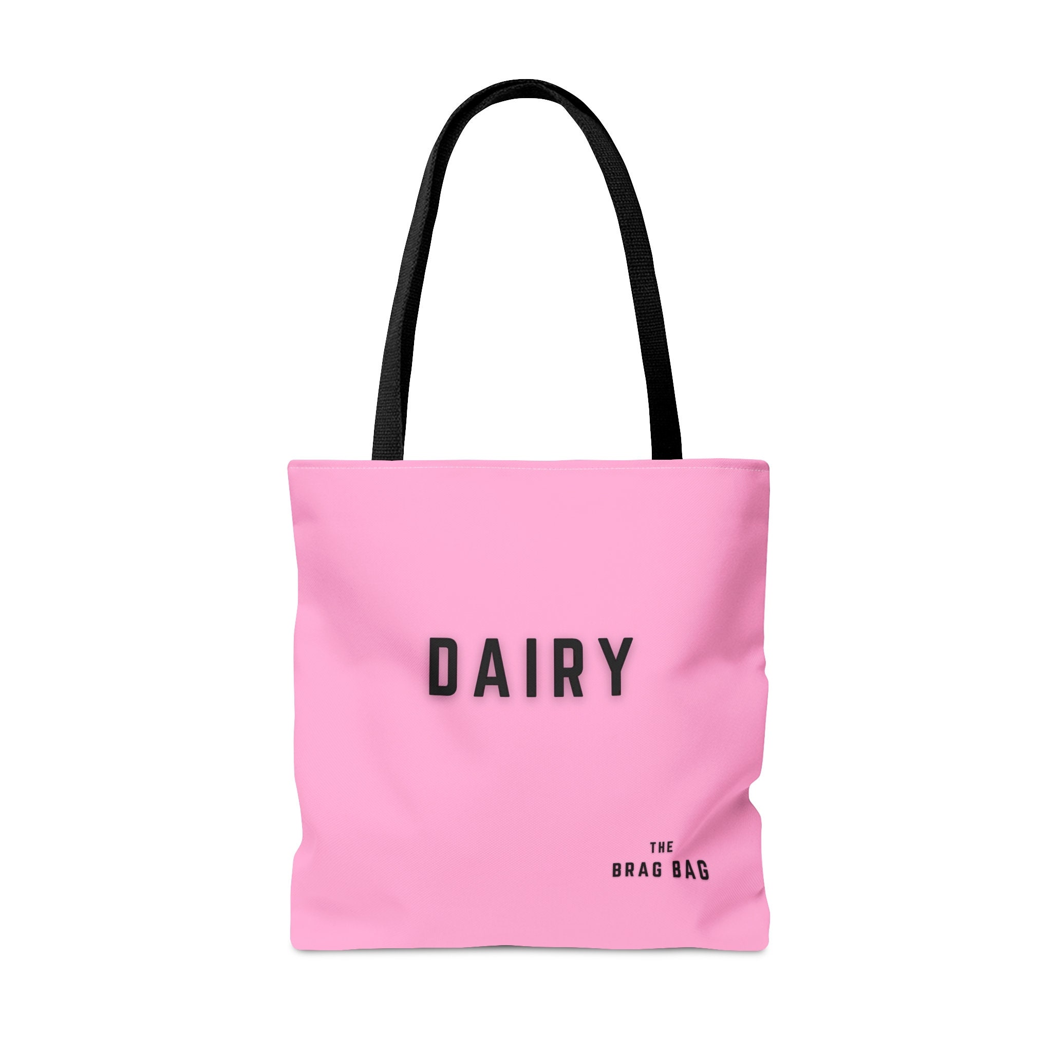 Pink Itemized Dairy Bag - Etsy