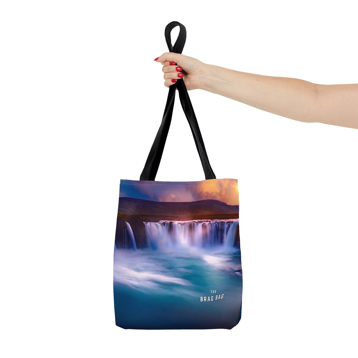 Magical Waterfall Bag, Tote Bag Canvas, Waterfall, Magical Totes ...