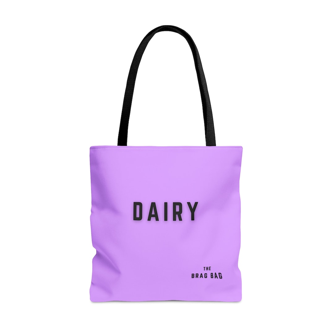 Purple Itemized Dairy Bag - Etsy