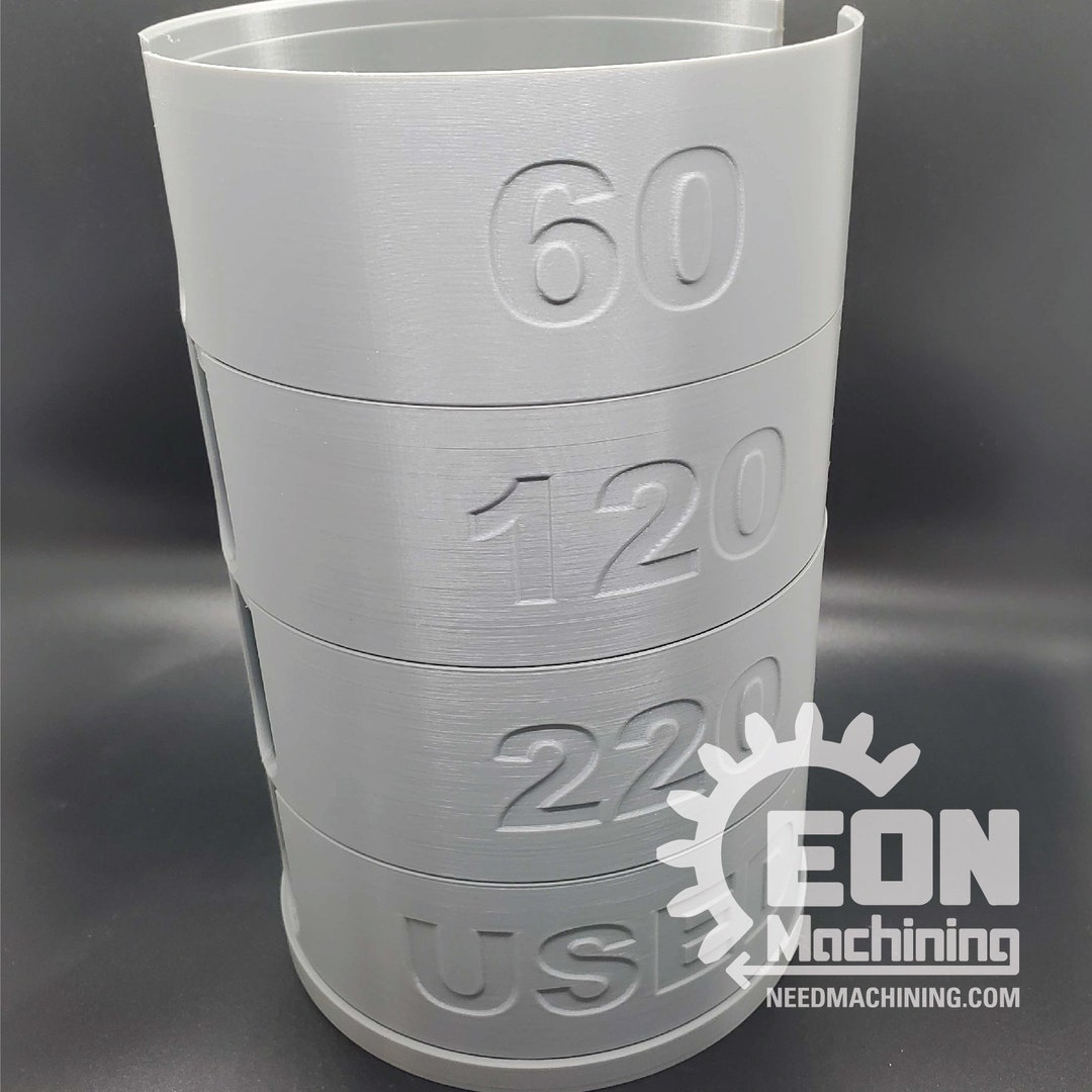 6 Inch Sanding Disc Storage | Sandpaper Disc Storage | Garage ...