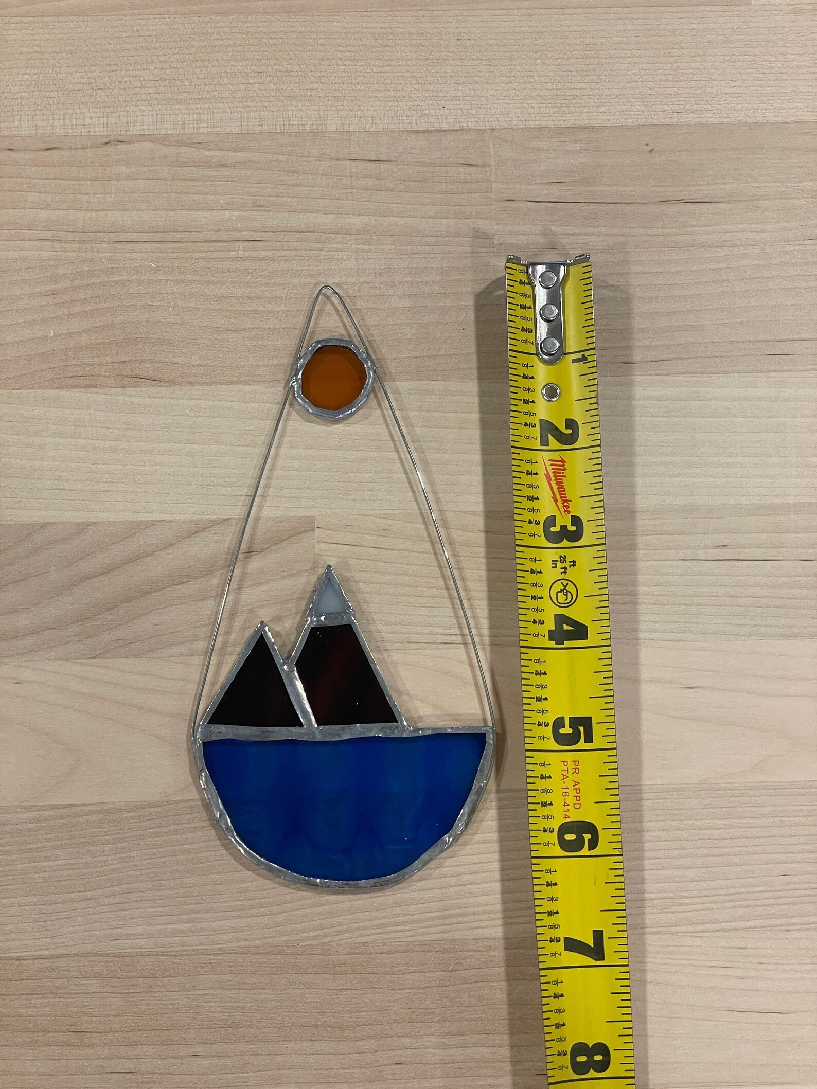 Mountain Drop Sun Catcher - Etsy