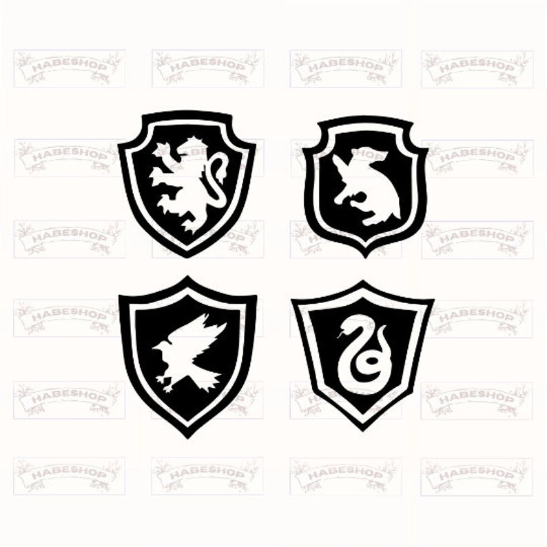 House Crests Cut Files - Etsy