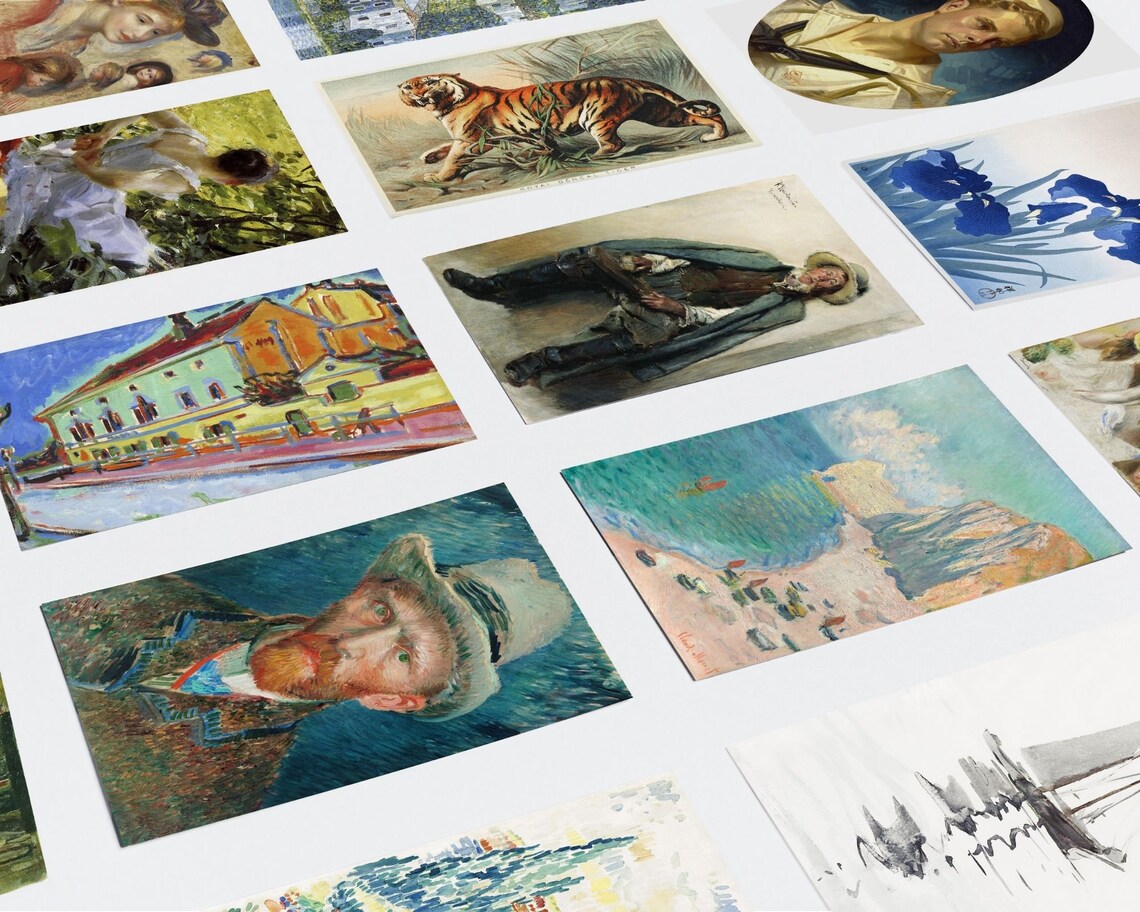 Ultimate Art Lover's Bundle: 100 Printable Wall Art - Famous Paintings ...