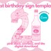 Custom 21st Birthday Sign Digital File - Etsy