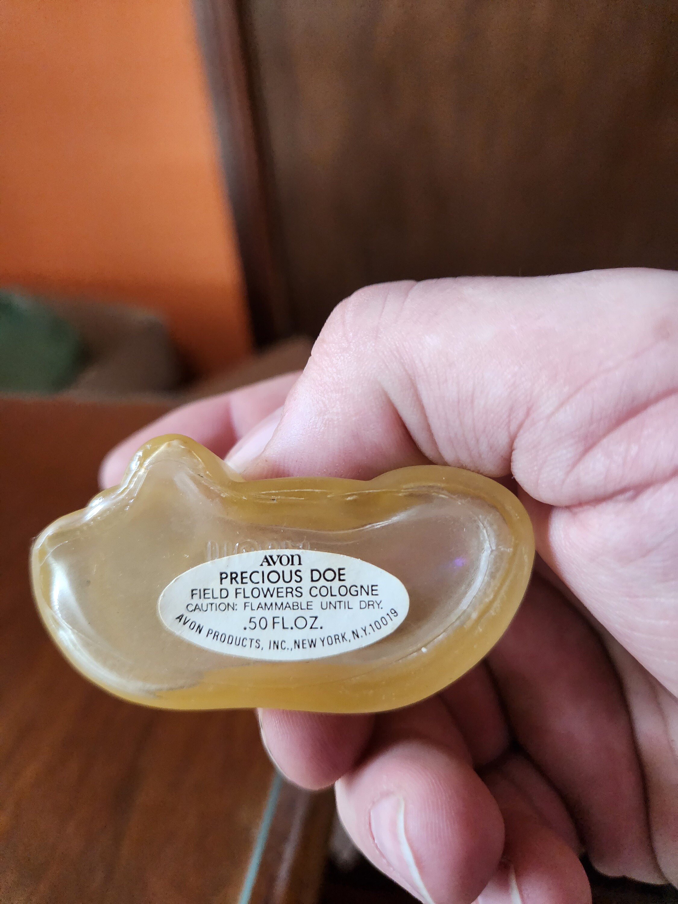 Vintage Avon Precious Doe Field of Flowers Cologne Perfume Bottle - Etsy