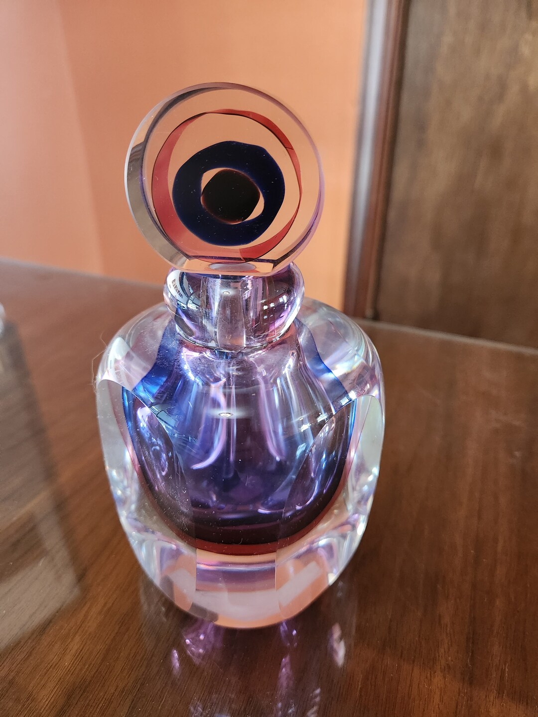 Beautiful Fifth Avenue Crystal Perfume Bottle - Etsy