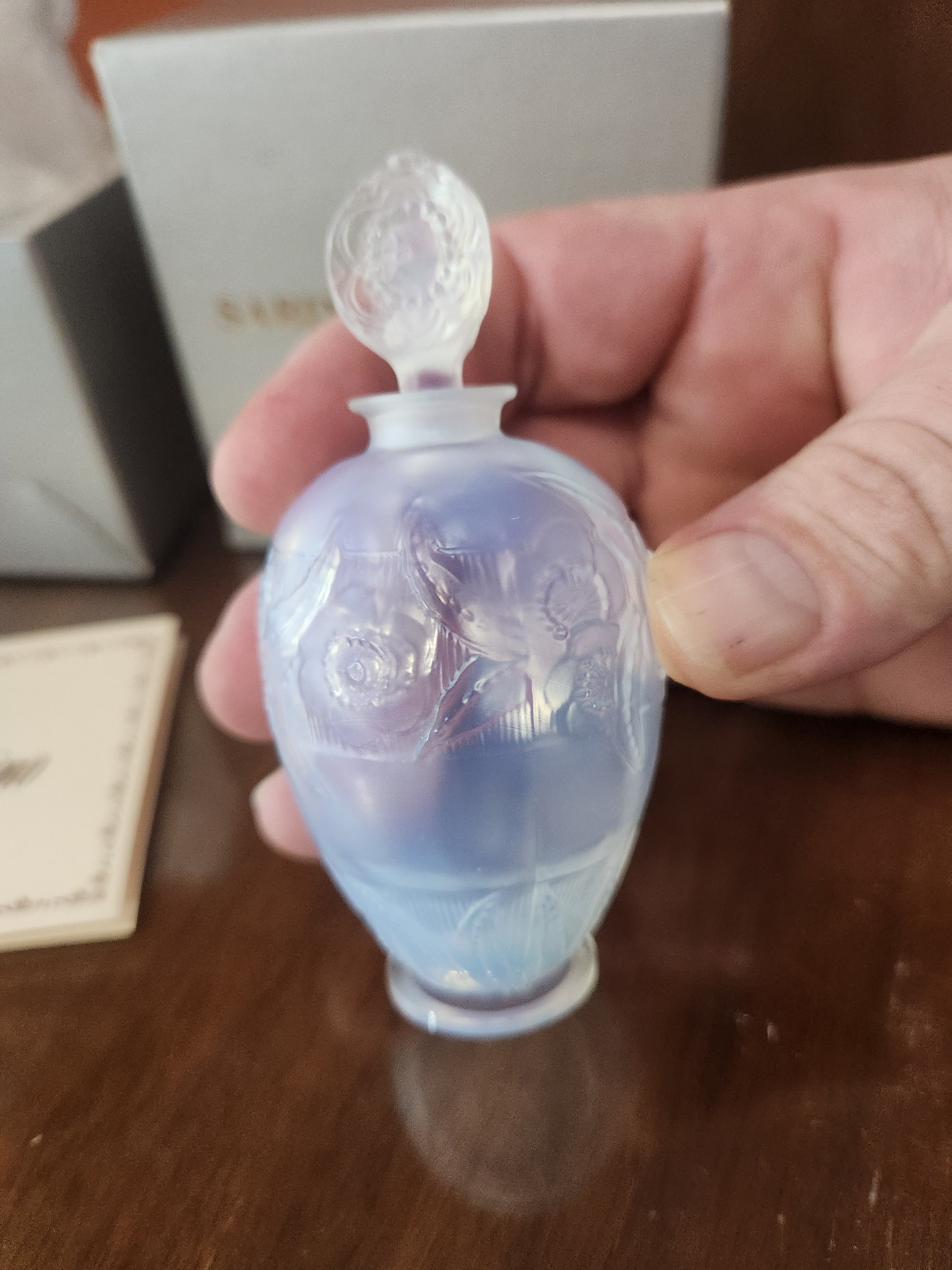 Sabino "fleurs" Perfume Bottle. Sabino Art Glass - Etsy