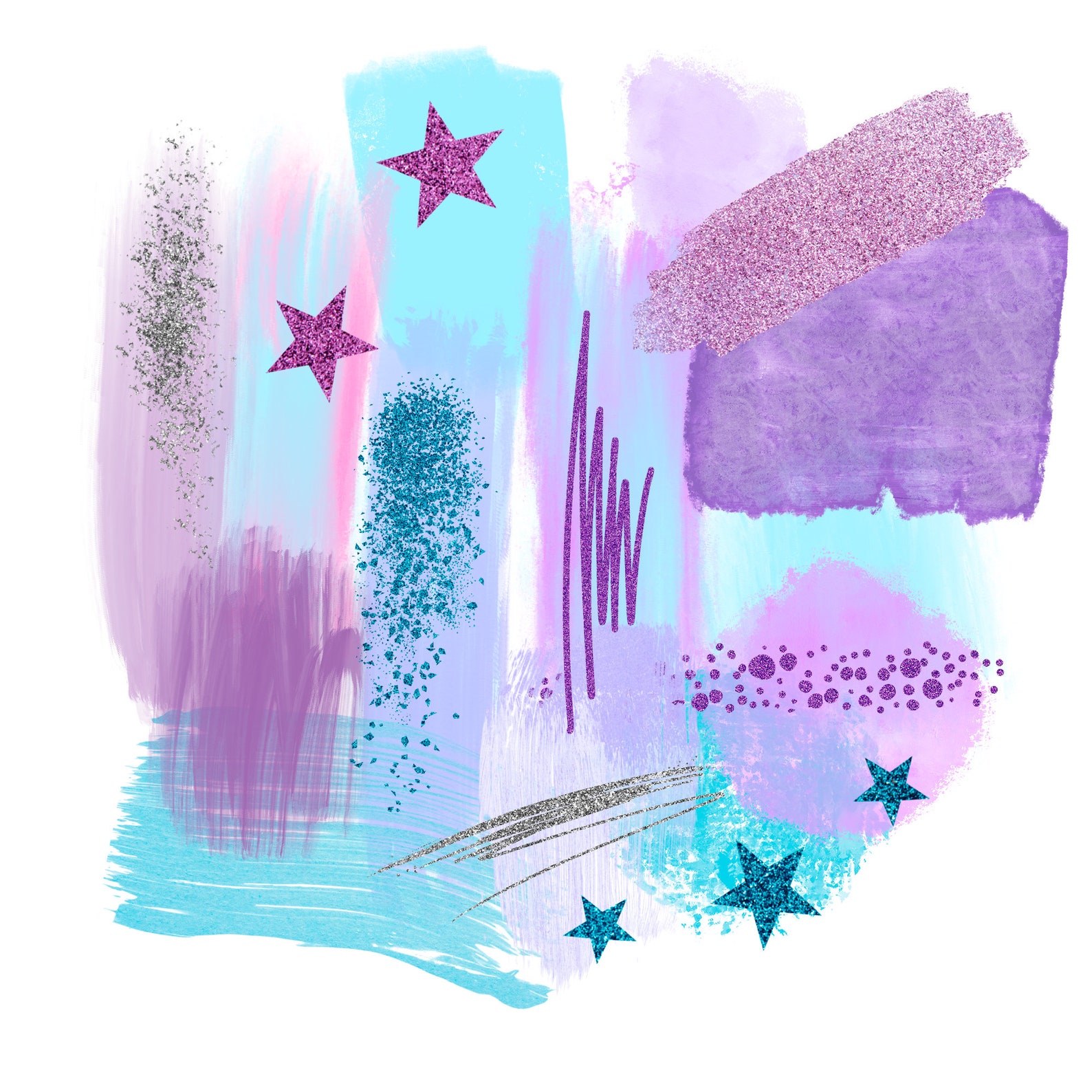 Frozen Blue Clipart - Etsy