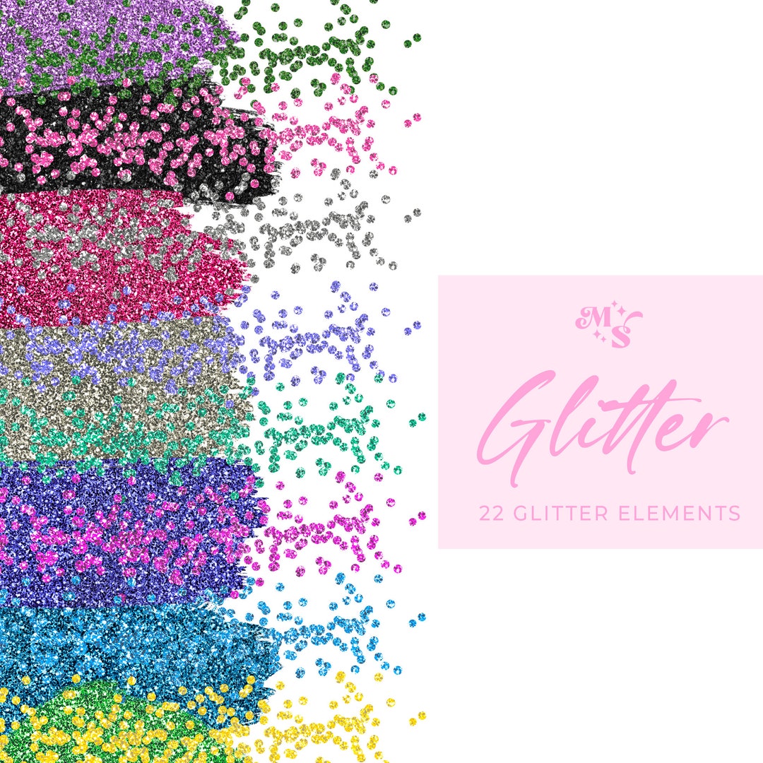 Glitter Elements - Etsy