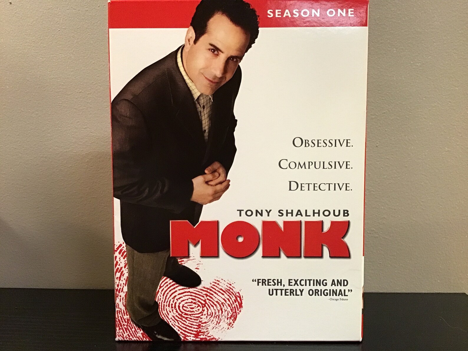 MONK the Complete First Season DVD, 4 Disc Boxed Set - Etsy