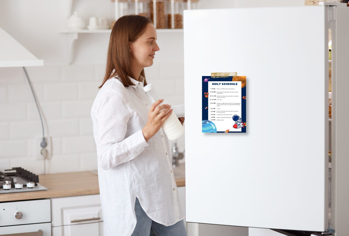 Babysitting Schedule, Stay at Home Parent Schedule, Kids Schedule - Etsy