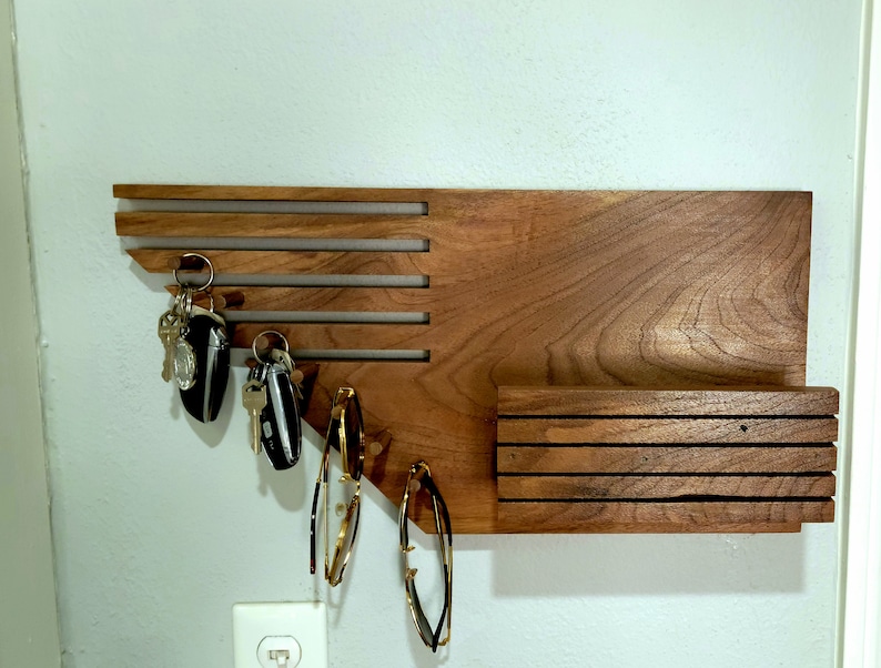 Modern Entryway Organizer, Key Organizer, Key Holder, Letter Holder - Etsy