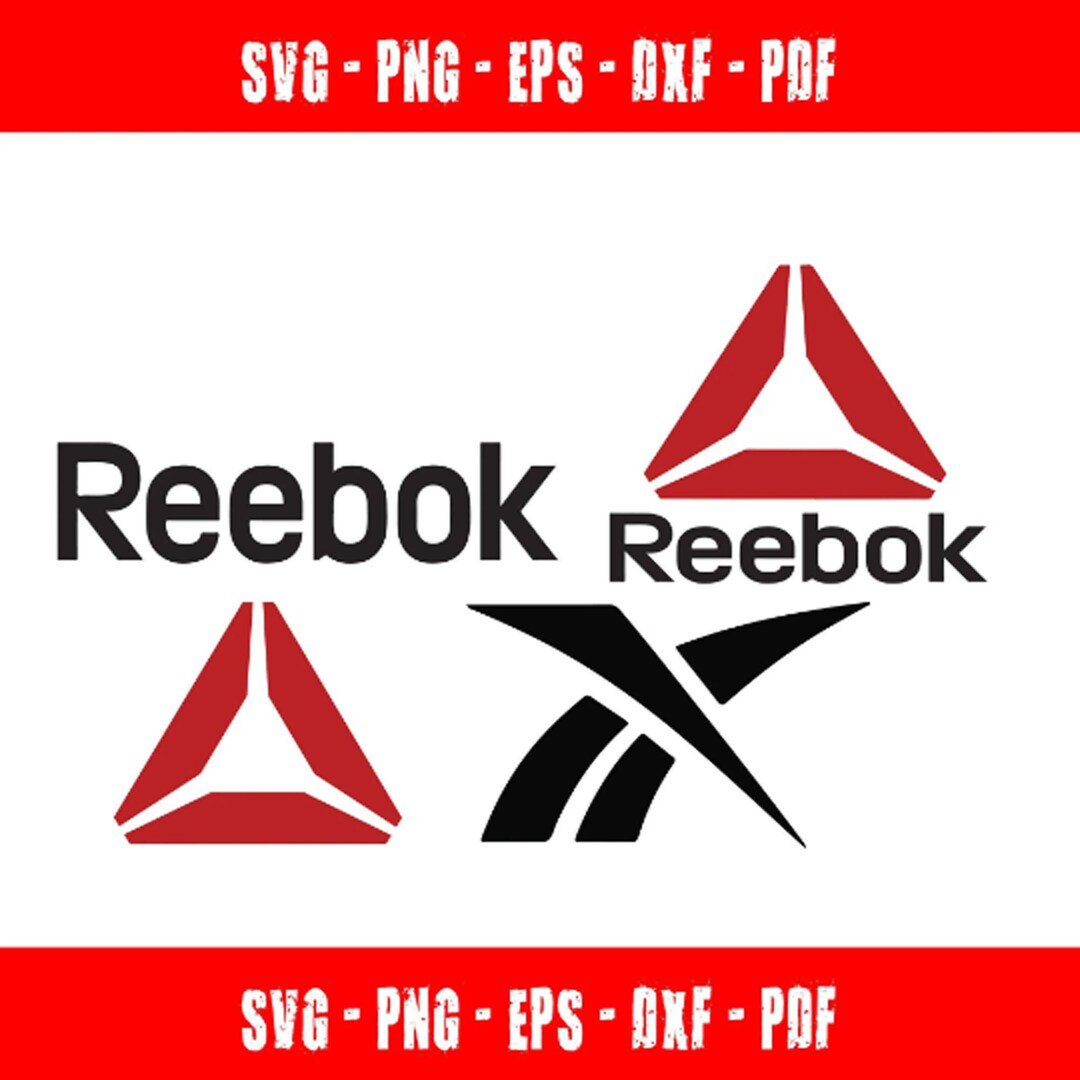 Reebok-logo, Png, Pdf, Eps, Dxf, Svg, Cricut Cut File Instant Download ...