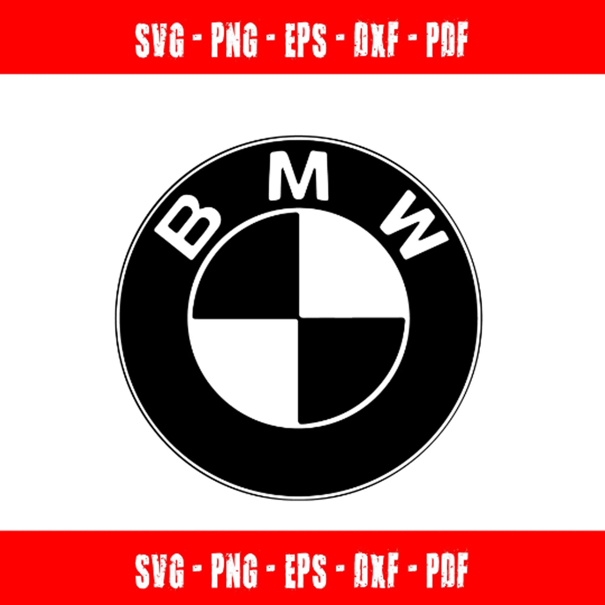 Bmw Car Logo, Png, Pdf, Eps, Dxf, Svg, Cricut Cut File Instant Download ...