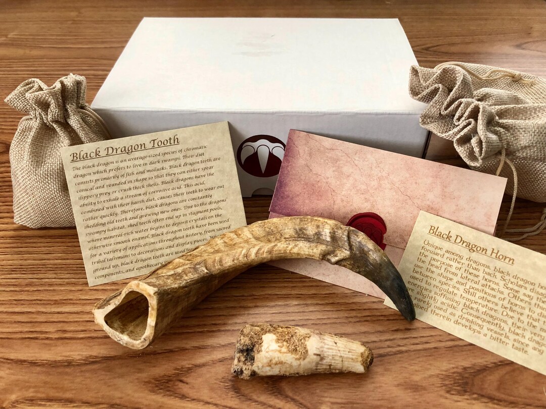Black Dragon Gift Box - Etsy