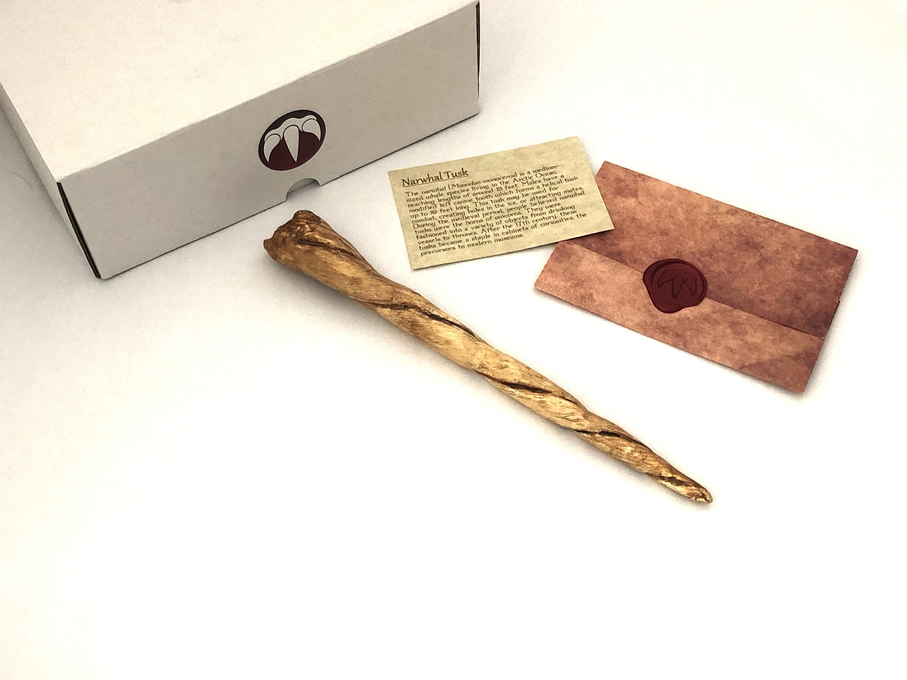 Antique Narwhal Tusk Cast Resin Tooth Replica 10” - Etsy