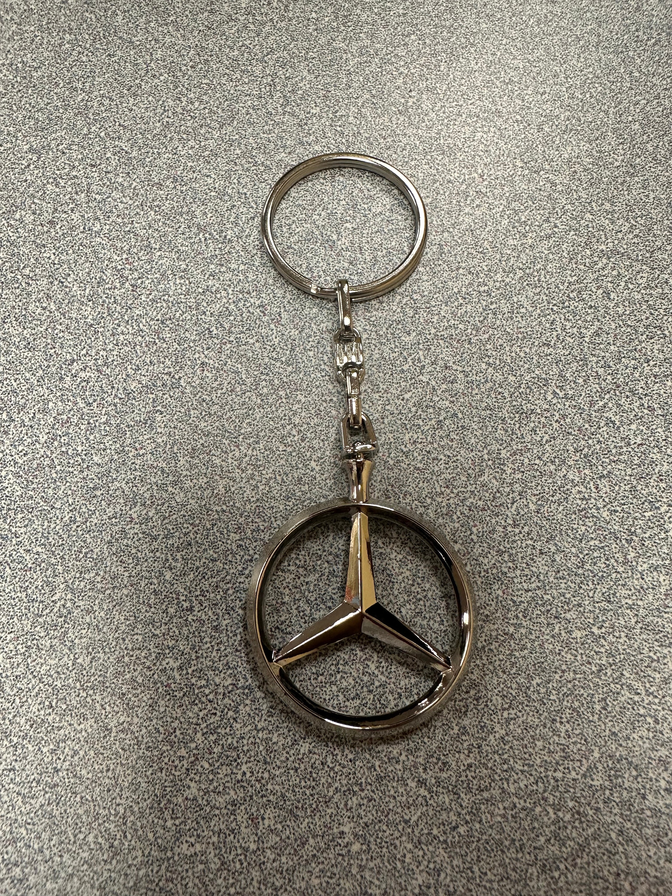 Mercedes Benz 3D New Metal Car Key Chain Ring - Etsy