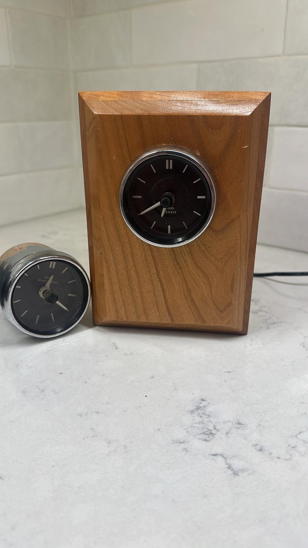 VDO Mercedes Desk Clock - 12v - Commissioned Work Only! - Etsy