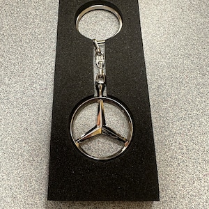 Mercedes Benz 3D New Metal Car Key Chain Ring - Etsy