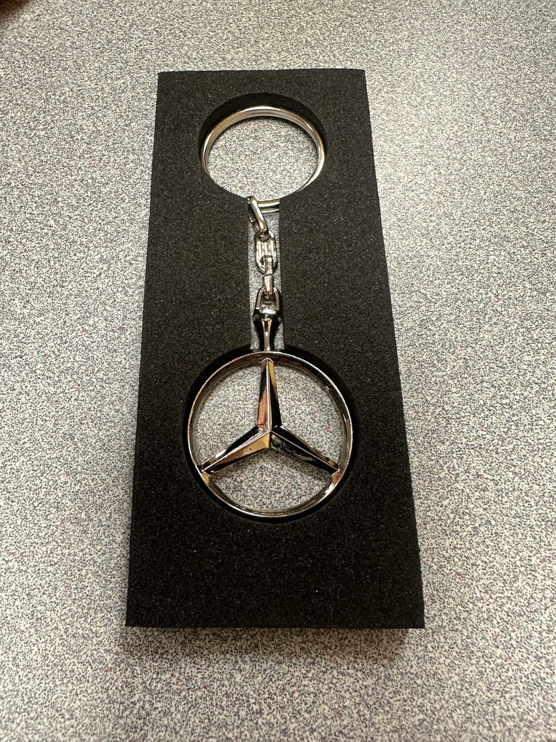 Mercedes Benz 3D New Metal Car Key Chain Ring - Etsy