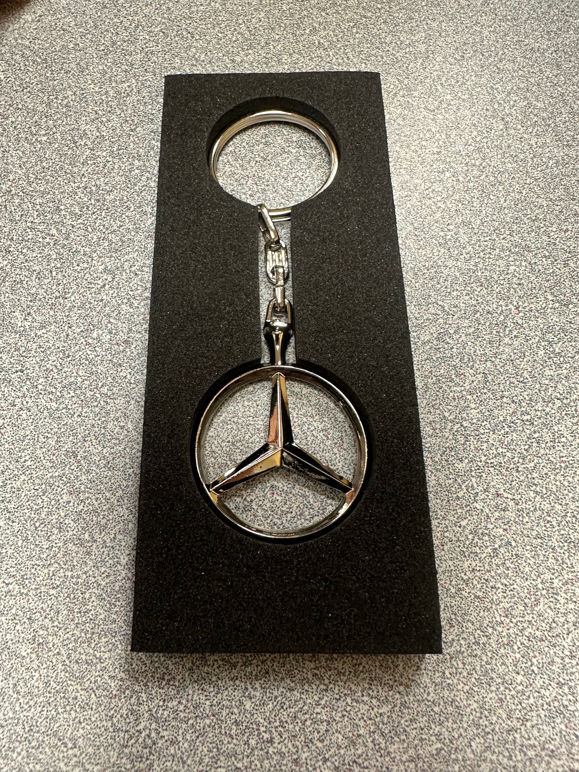Mercedes Benz 3D New Metal Car Key Chain Ring - Etsy