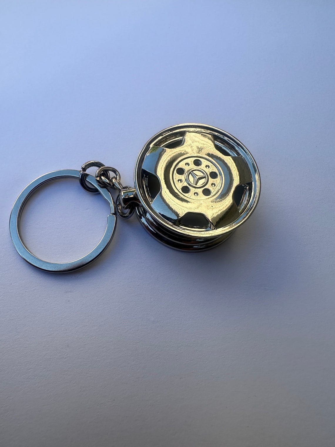 Mercedes Benz 3D AMG Monoblock Rim Metal Car Key Chain Ring - Etsy