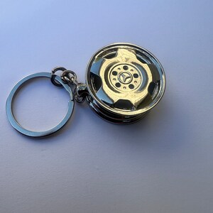 Mercedes Benz 3D AMG Monoblock Rim Metal Car Key Chain Ring - Etsy