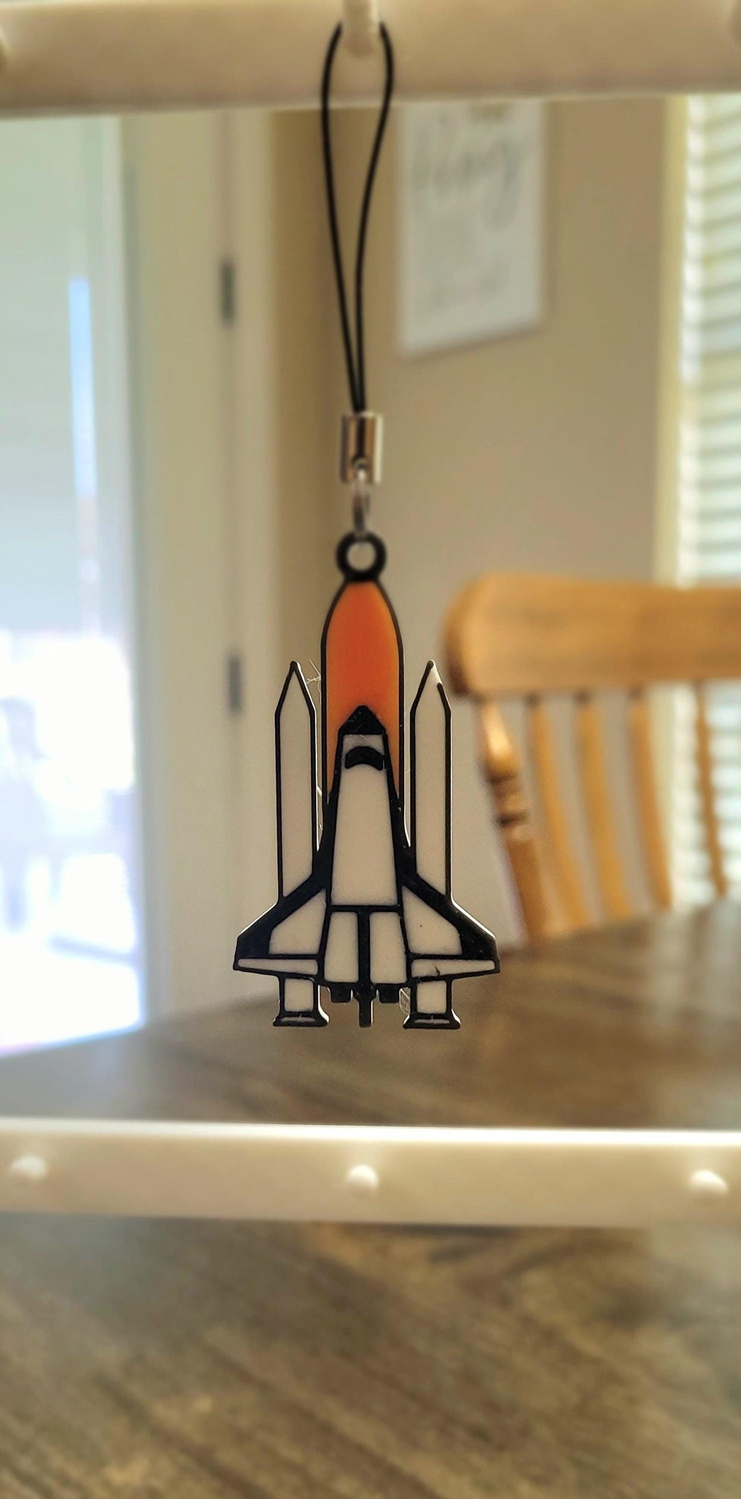 Rocket Keychain - Etsy