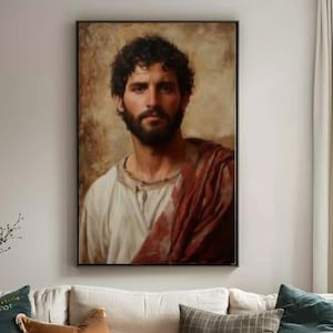 middle eastern jesus drawing