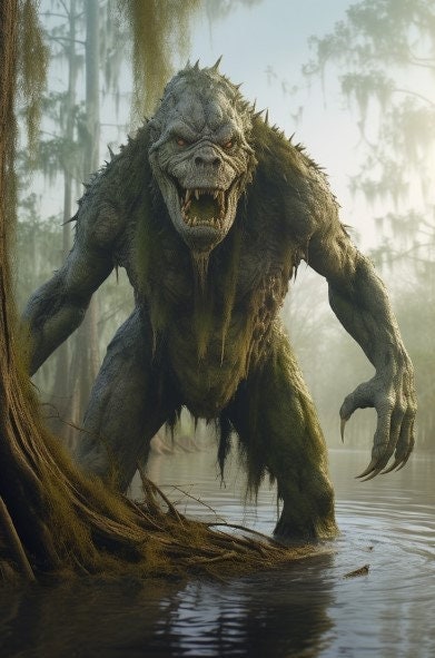 The Rougarou, Louisiana Culture, Swamp Monster, Cajun Culture, Cajun ...
