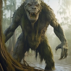 Das Rougarou, Louisiana Kultur, Sumpfmonster, Cajun Kultur, Cajun ...