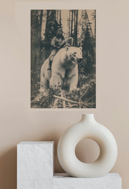 Polar Rider, Cryptid, Folklore, Fantasy Art, Polar Bear, Inuit ...