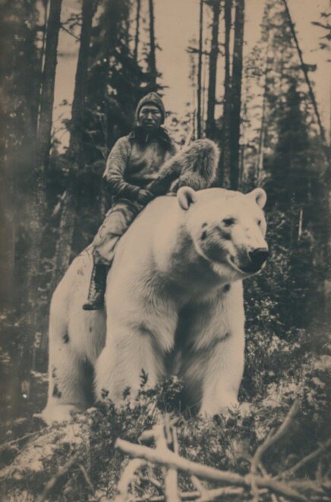 Polar Rider, Cryptid, Folklore, Fantasy Art, Polar Bear, Inuit ...