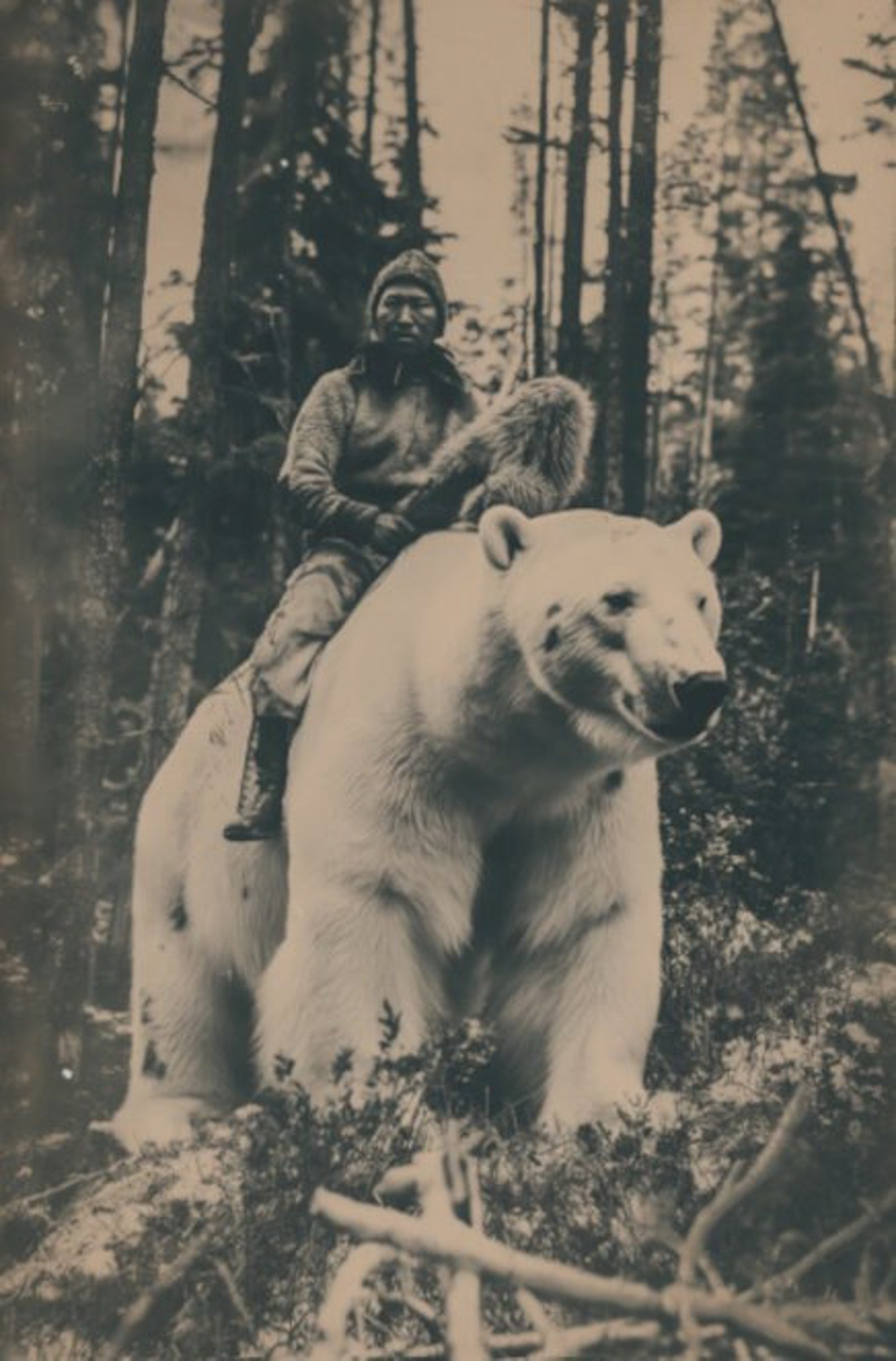 Polar Rider, Cryptid, Folklore, Fantasy Art, Polar Bear, Inuit ...