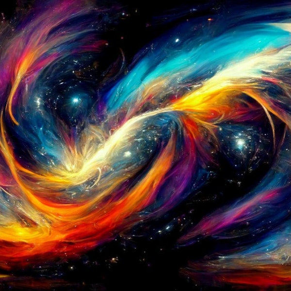 Abstract Galaxy - Etsy