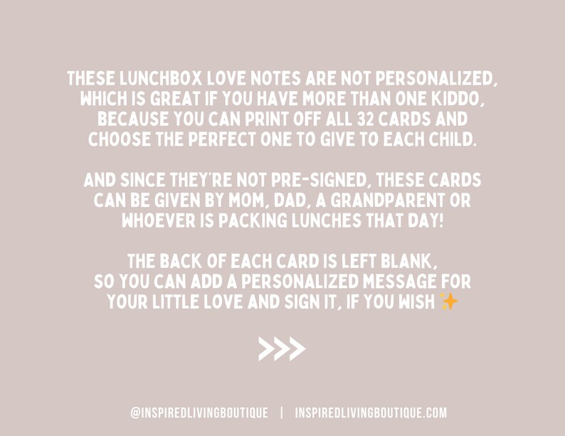 Lunchbox Love Notes for Kids | Printable Lunchbox Notes | 32 Lunchbox ...
