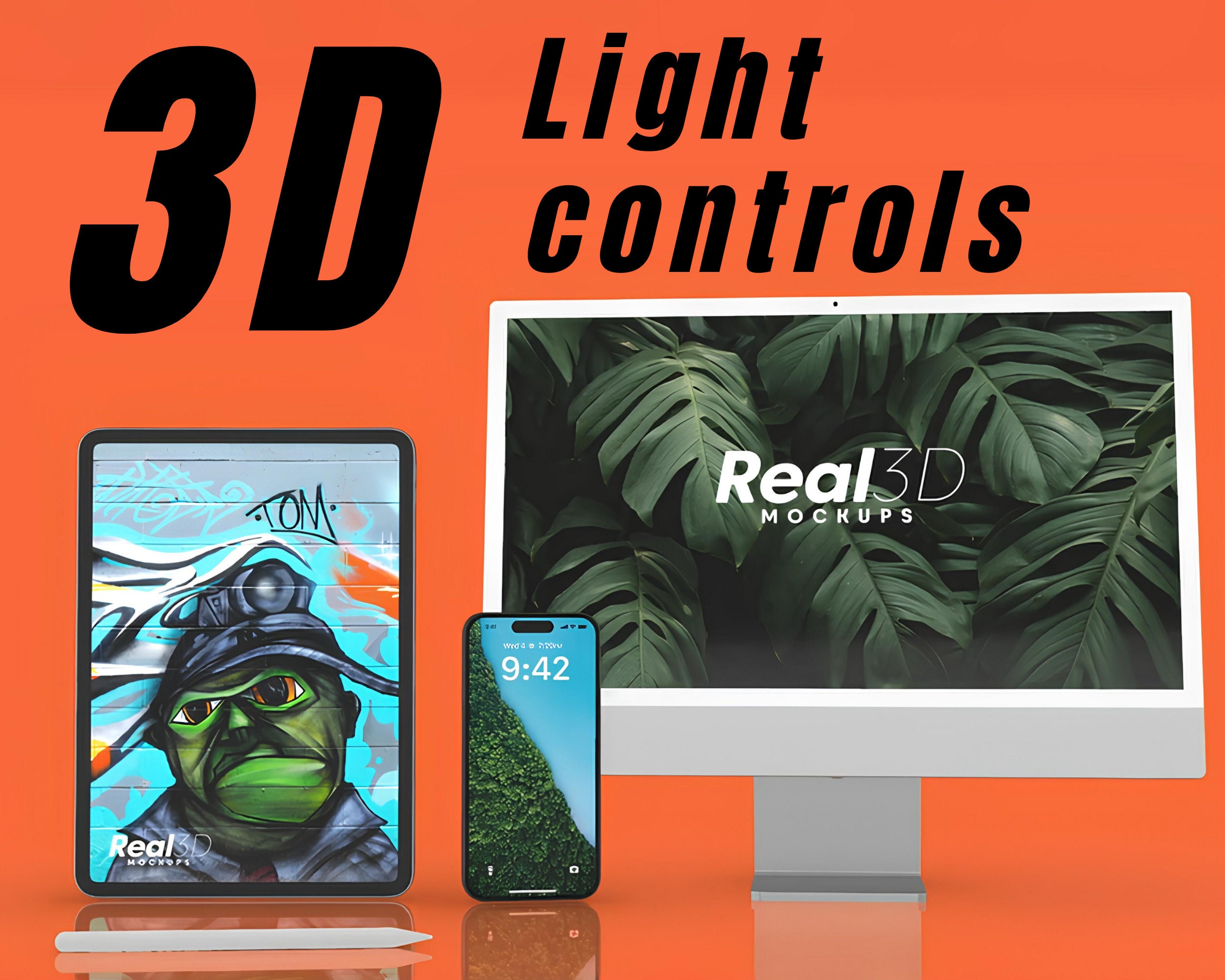 500 Real 3D Mockups, 3D Animation, After Effect, iPhone 13 Pro, Apple ...